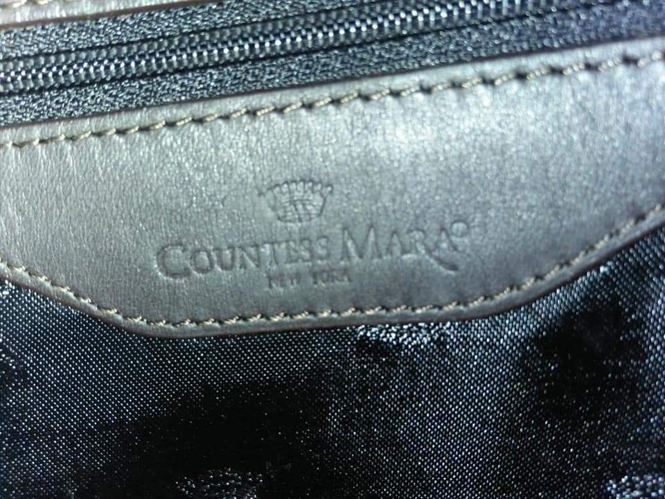 Countess Mara leather trifold long wallet on Carousell