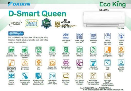 Daikin D-Smart Queen Series on Carousell