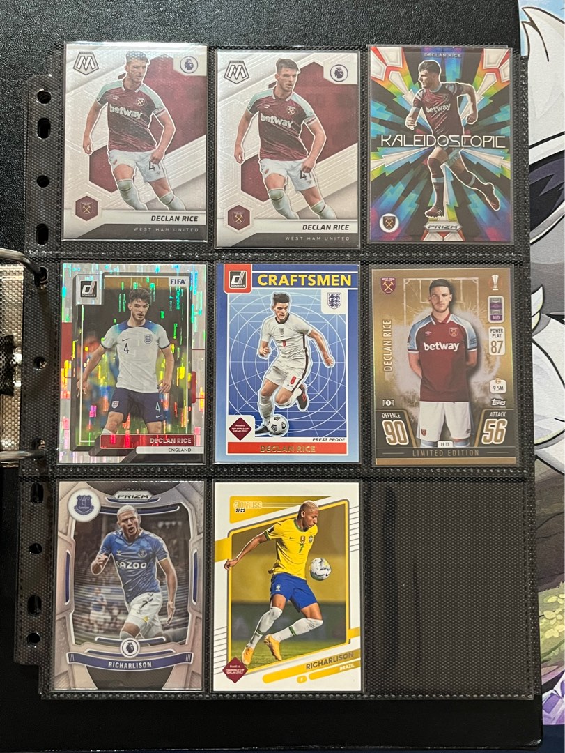 Declan Rice / Richarlison / Pedri Lot, Hobbies & Toys, Toys & Games on ...