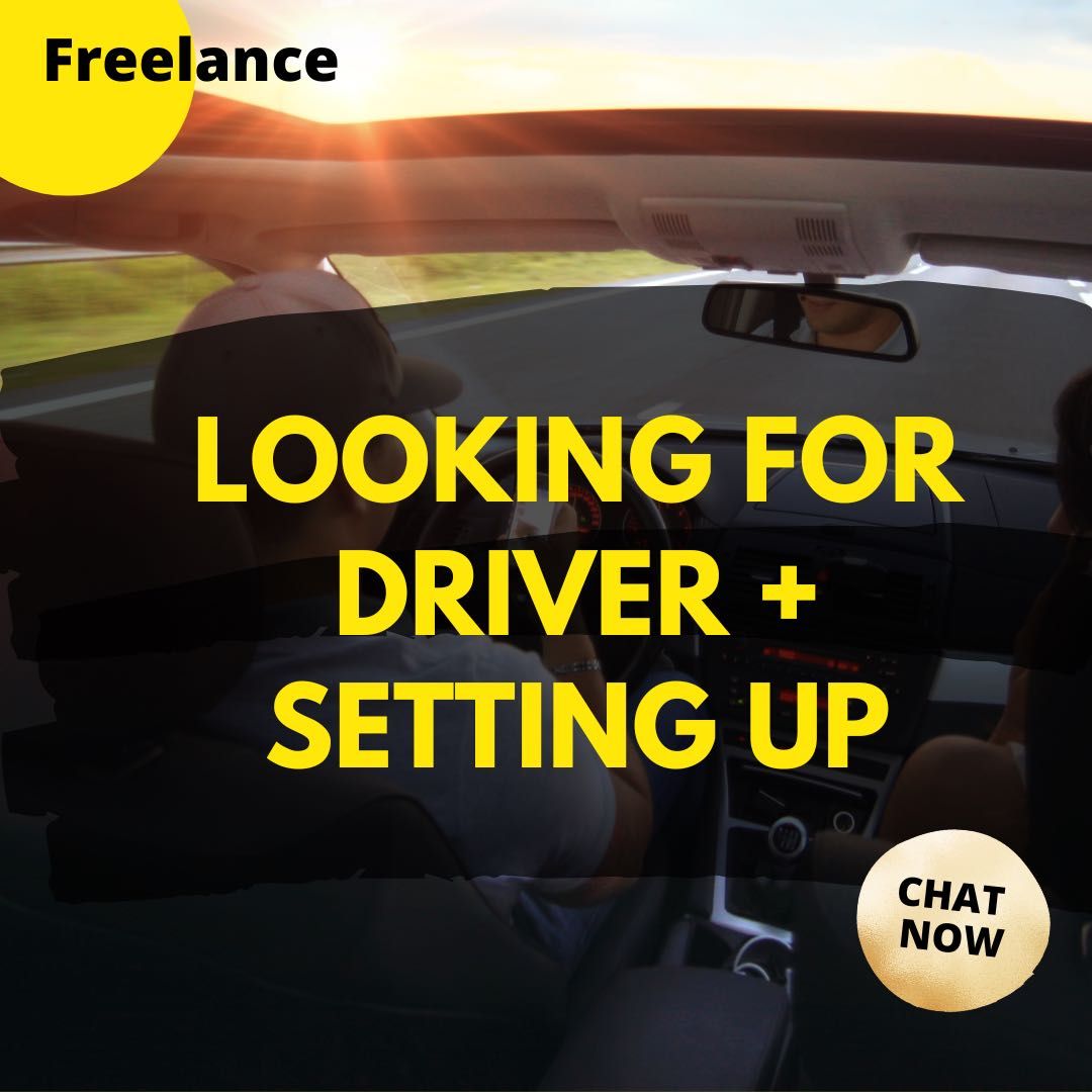 Delivery Driver + Set up Crew, Bulletin Board, Looking For on Carousell