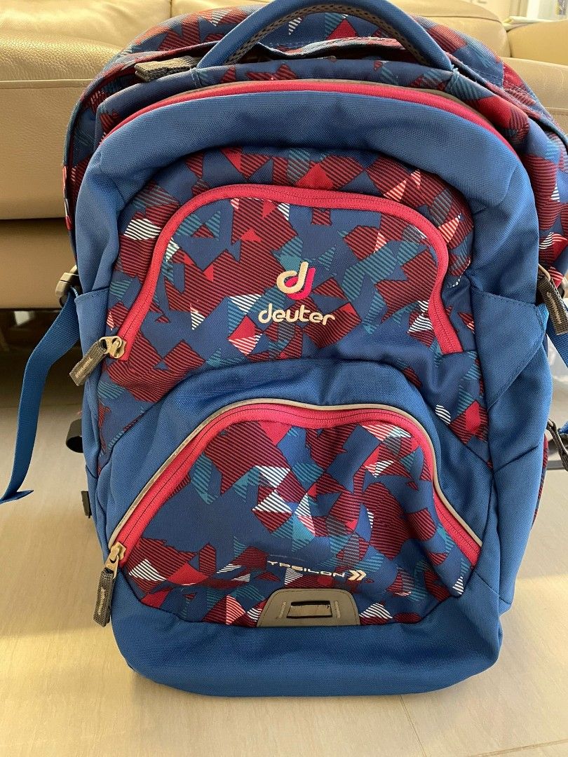 Deuter School Bag, Women's Fashion, Bags & Wallets, Backpacks on Carousell