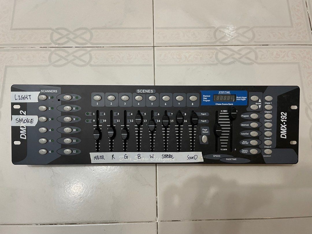 DMX-192 controller, Hobbies & Toys, Music & Media, Music Accessories on ...