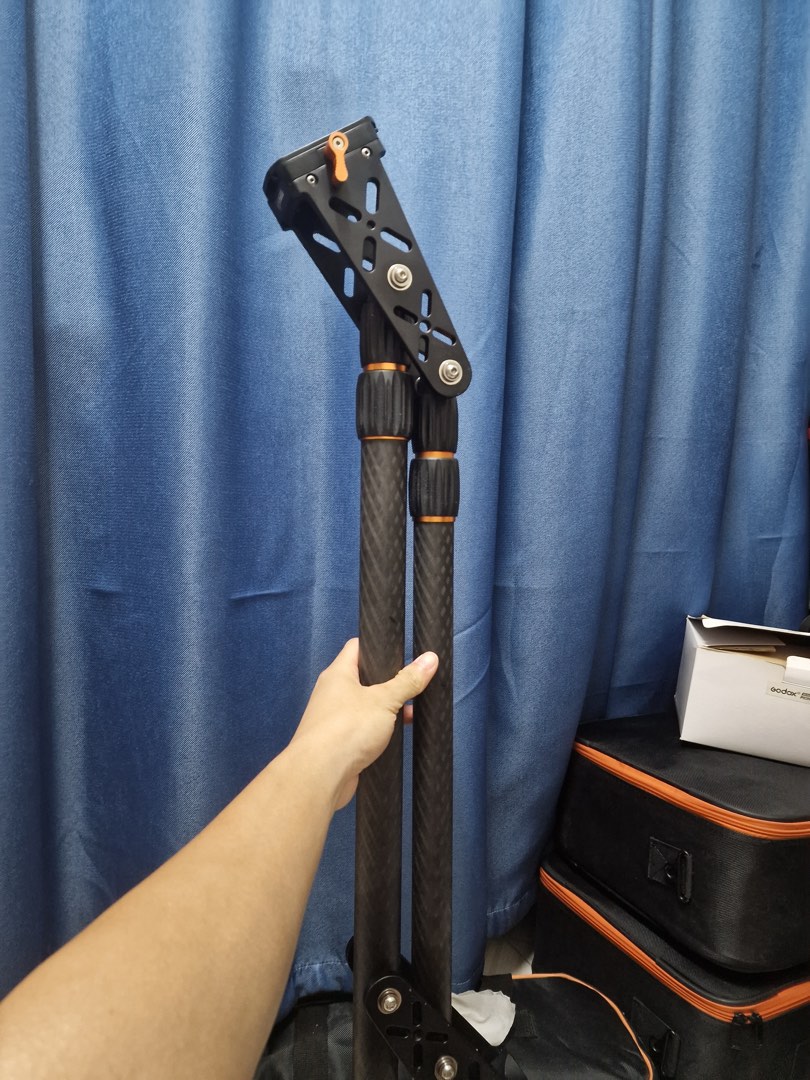 E-Image EC-800KB Carbon Mini Jib Arm with Professional Video Tripod ...