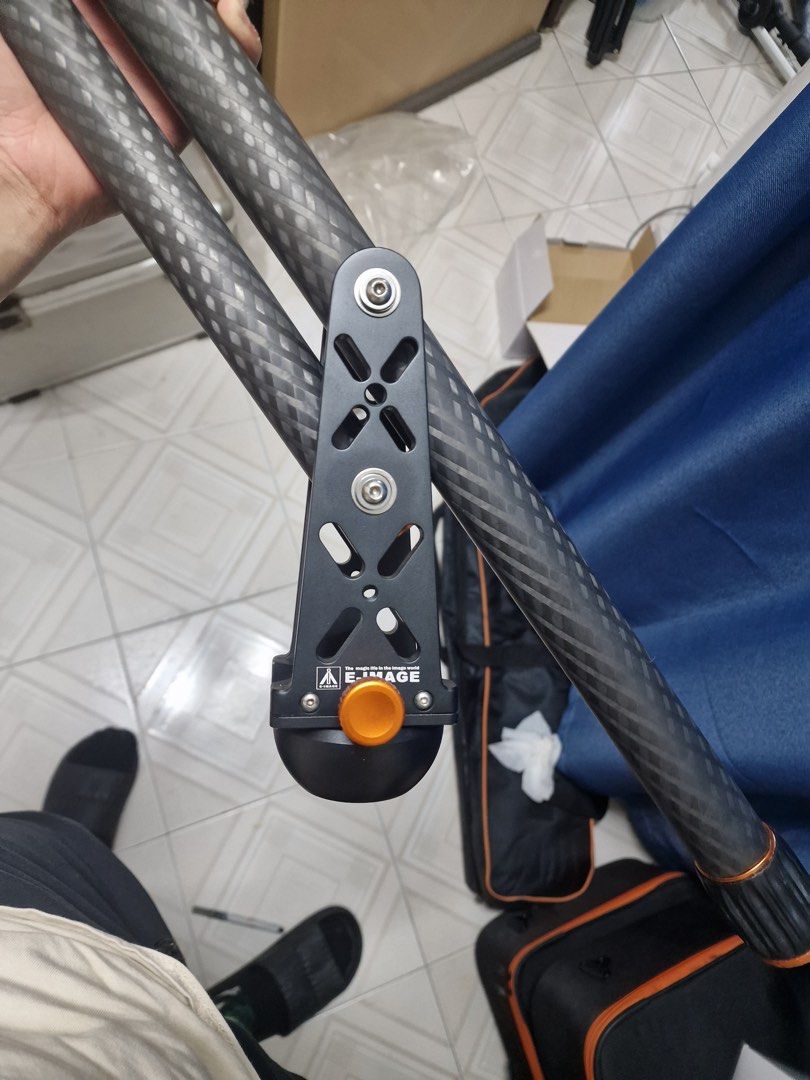 E-Image EC-800KB Carbon Mini Jib Arm with Professional Video Tripod ...