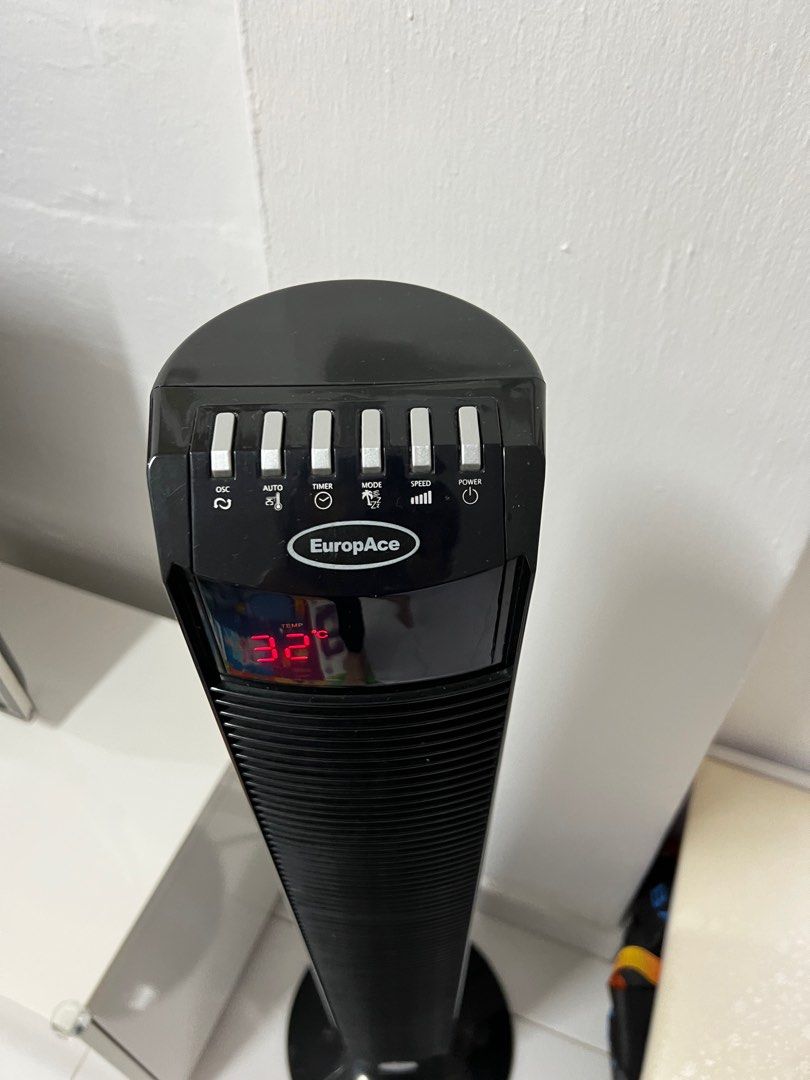 Europace Tower Fan ETF1129, Furniture & Home Living, Lighting & Fans ...