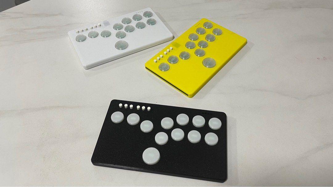 Fightcake flatbox rgb leveless stickless controller hitbox snackbox ...