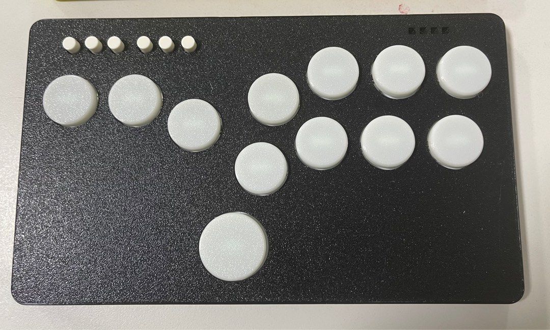 Fightcake flatbox rgb leveless stickless controller hitbox snackbox ...