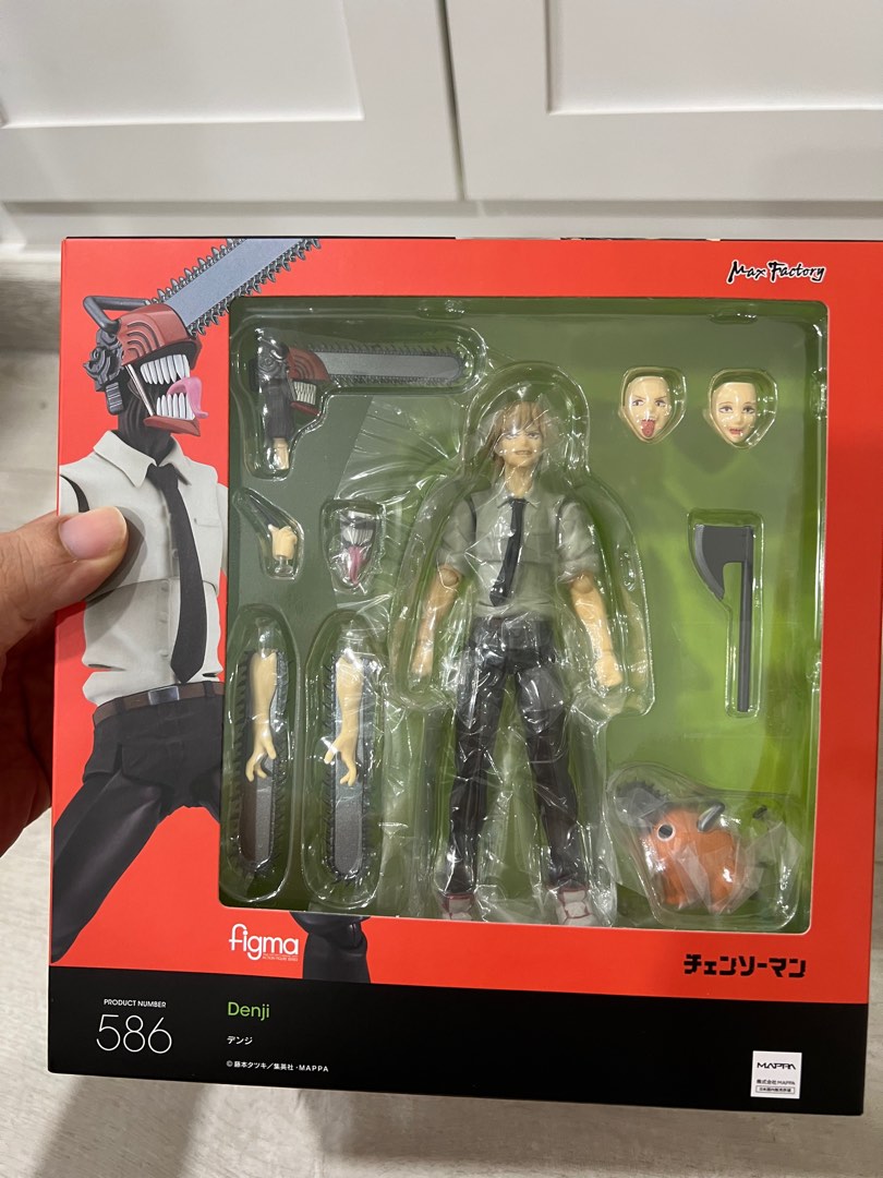 [in stock] Figma 586 Denji Chainsaw Man CSM, Hobbies & Toys, Toys ...
