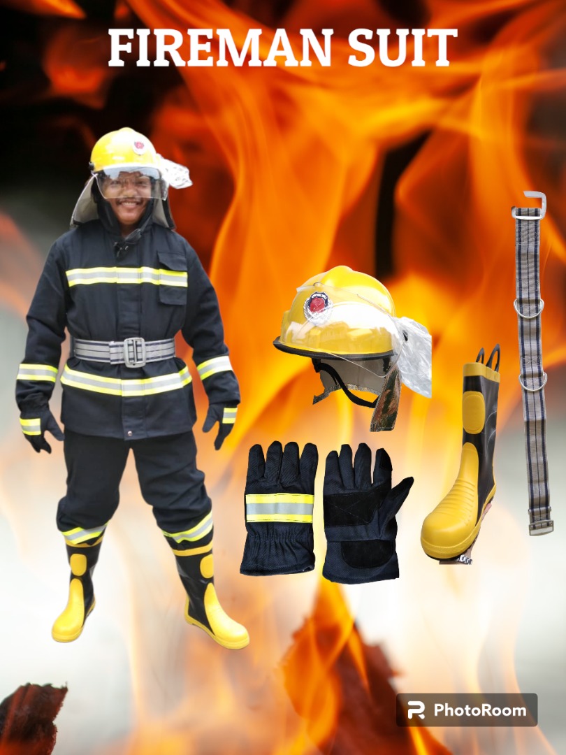 FIREMAN SUIT, Men's Fashion, Coats, Jackets and Outerwear on Carousell
