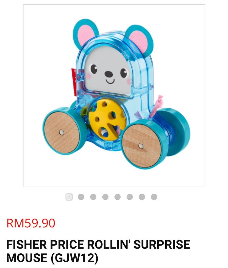 Fisher Price Rollin Surprise Mouse, Hobbies & Toys, Toys & Games on ...