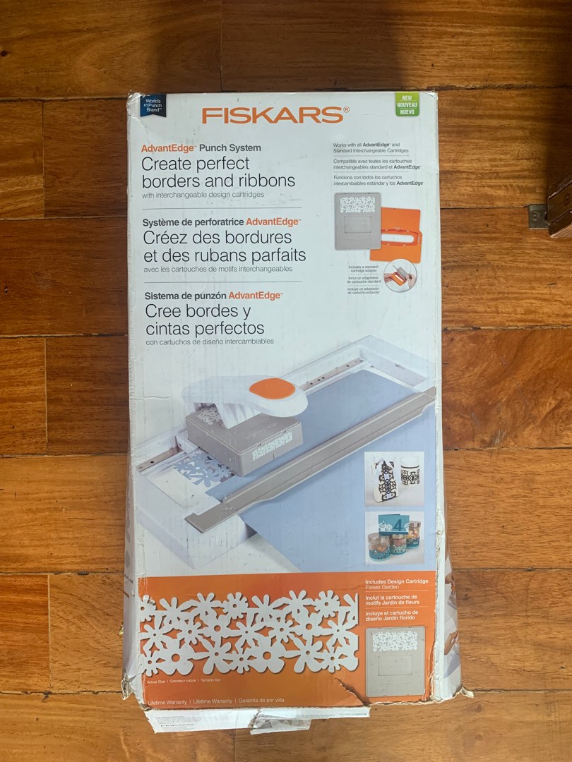 FISKARS AdvantEdge Punch System on Carousell