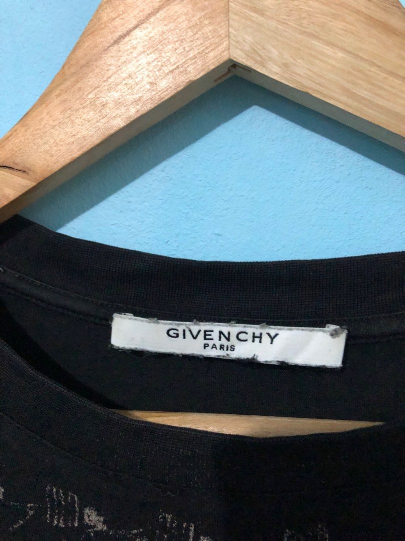 Givenchy (Jesus tee, back to back print), Men's Fashion, Tops & Sets ...