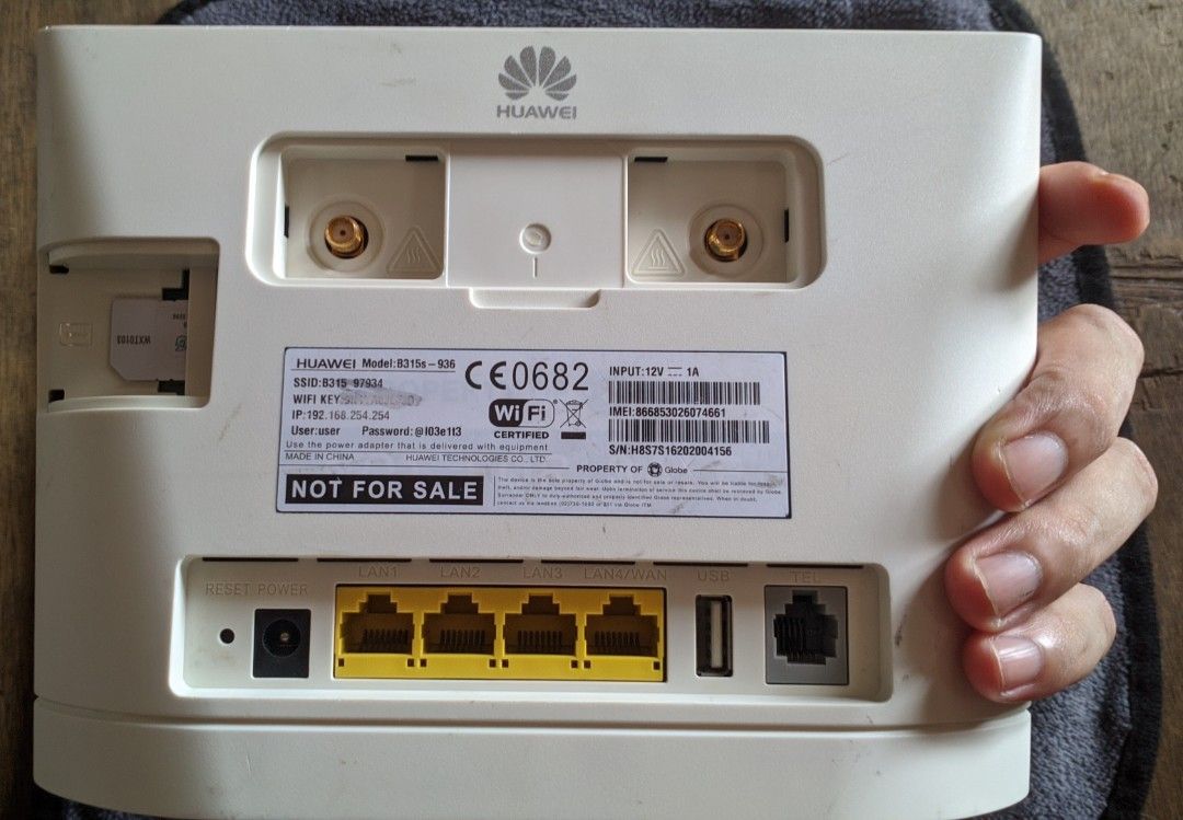 Globe Tattoo 936 Modem Openline Unlidata Sim Computers And Tech Parts And Accessories