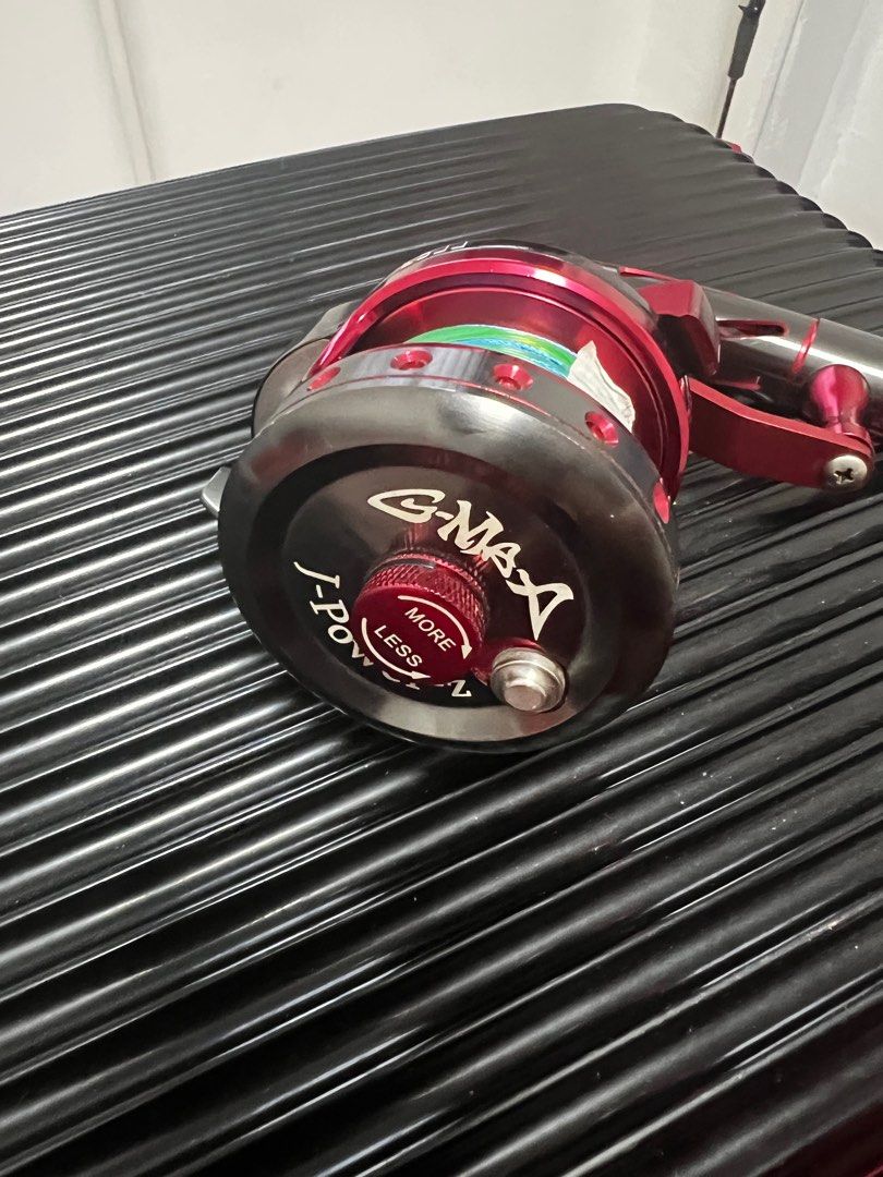 Gmax Jigging reel, Sports Equipment, Fishing on Carousell