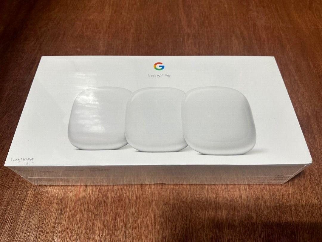 Google Nest WiFi Pro 6E AX5400 Mesh Router Triple Pack, Computers ...