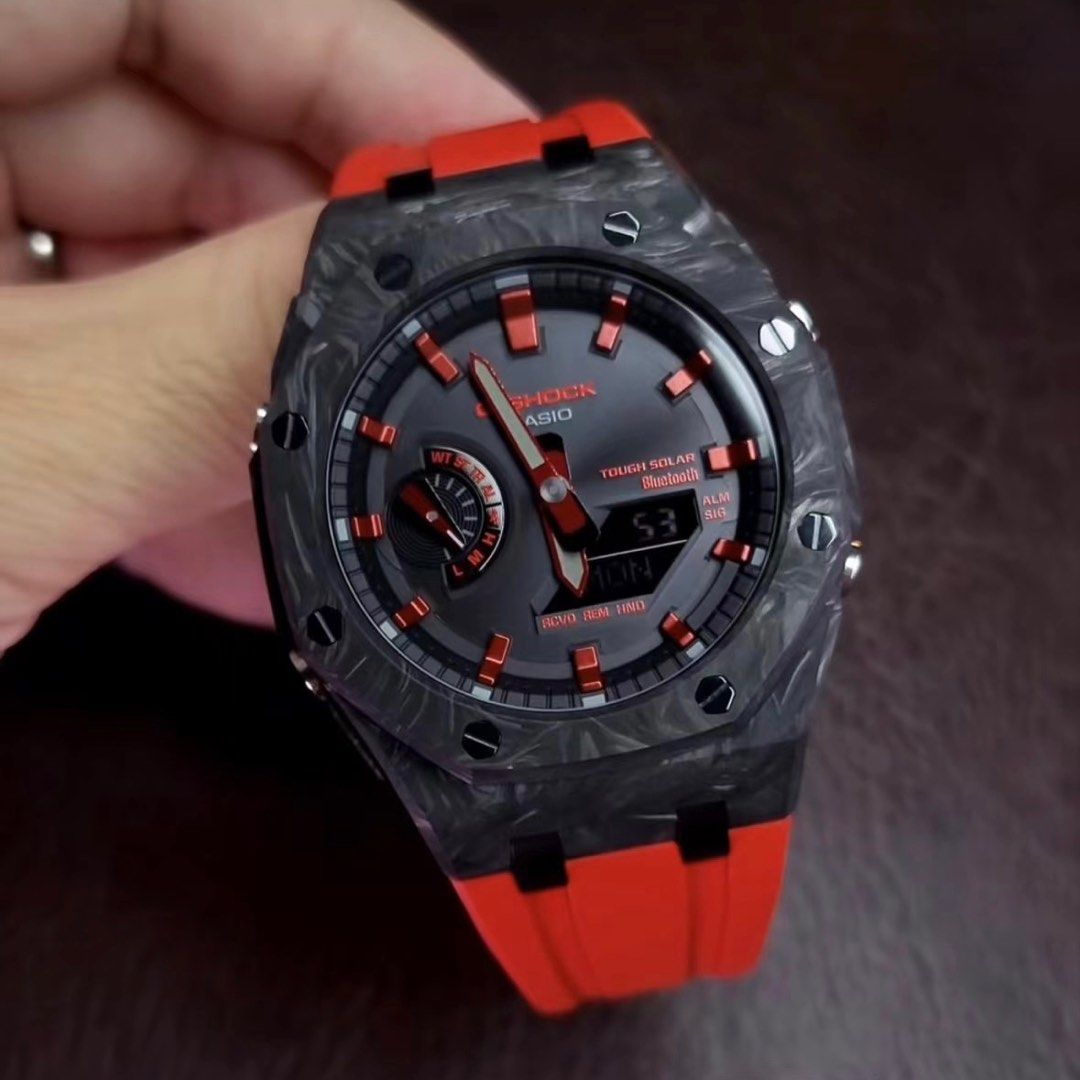 G-Shock | Casio Oak Carbon Fiber, Men's Fashion, Watches & Accessories ...