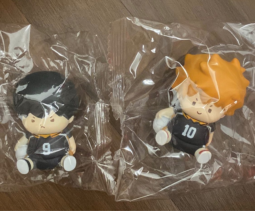Haikyuu Hinata and Kageyama Gacha figures, Hobbies & Toys, Toys & Games ...