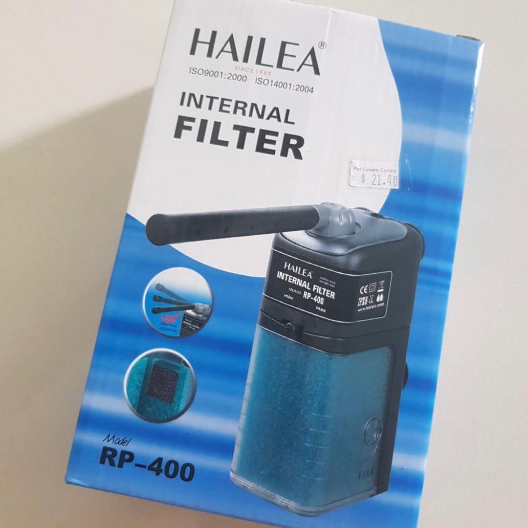 Hailea RP-400 Internal Filter, Pet Supplies, Homes & Other Pet ...