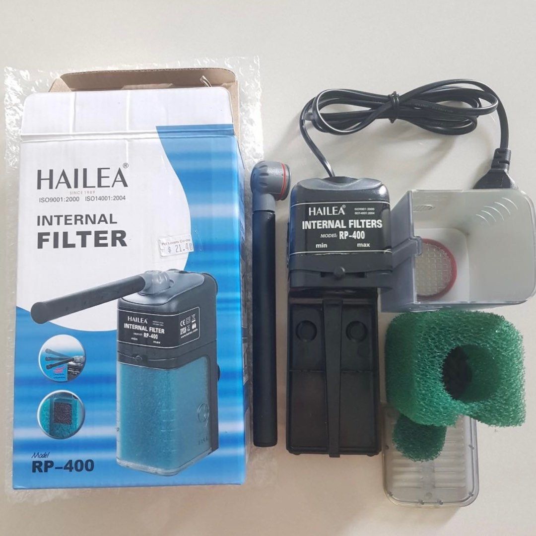 Hailea RP-400 Internal Filter, Pet Supplies, Homes & Other Pet ...