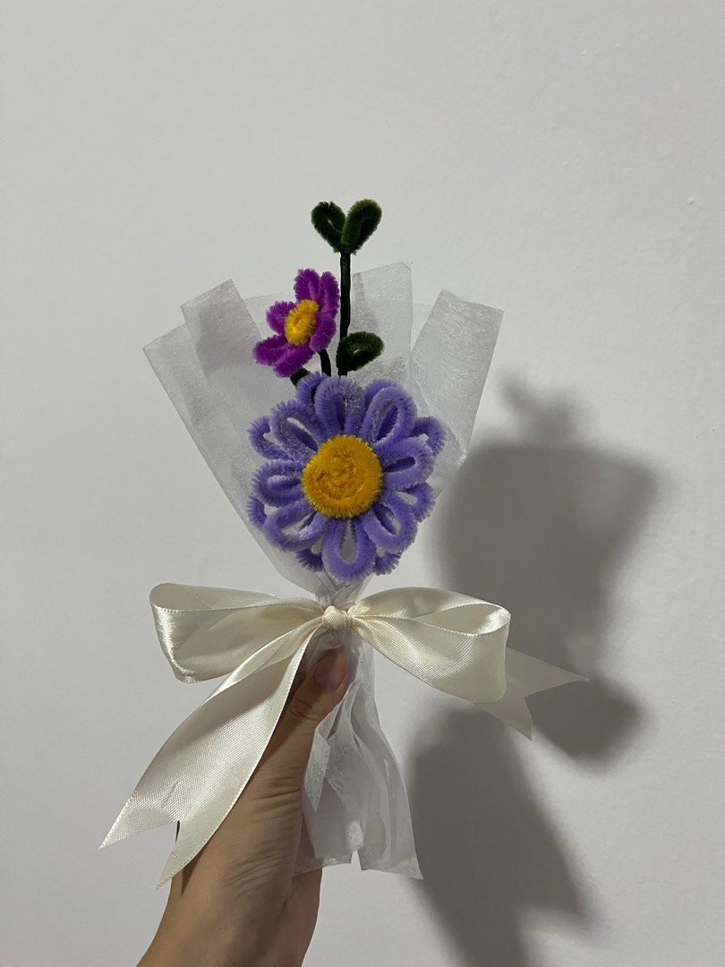 Handmade mini flower bouquet, Hobbies & Toys, Stationery & Craft ...