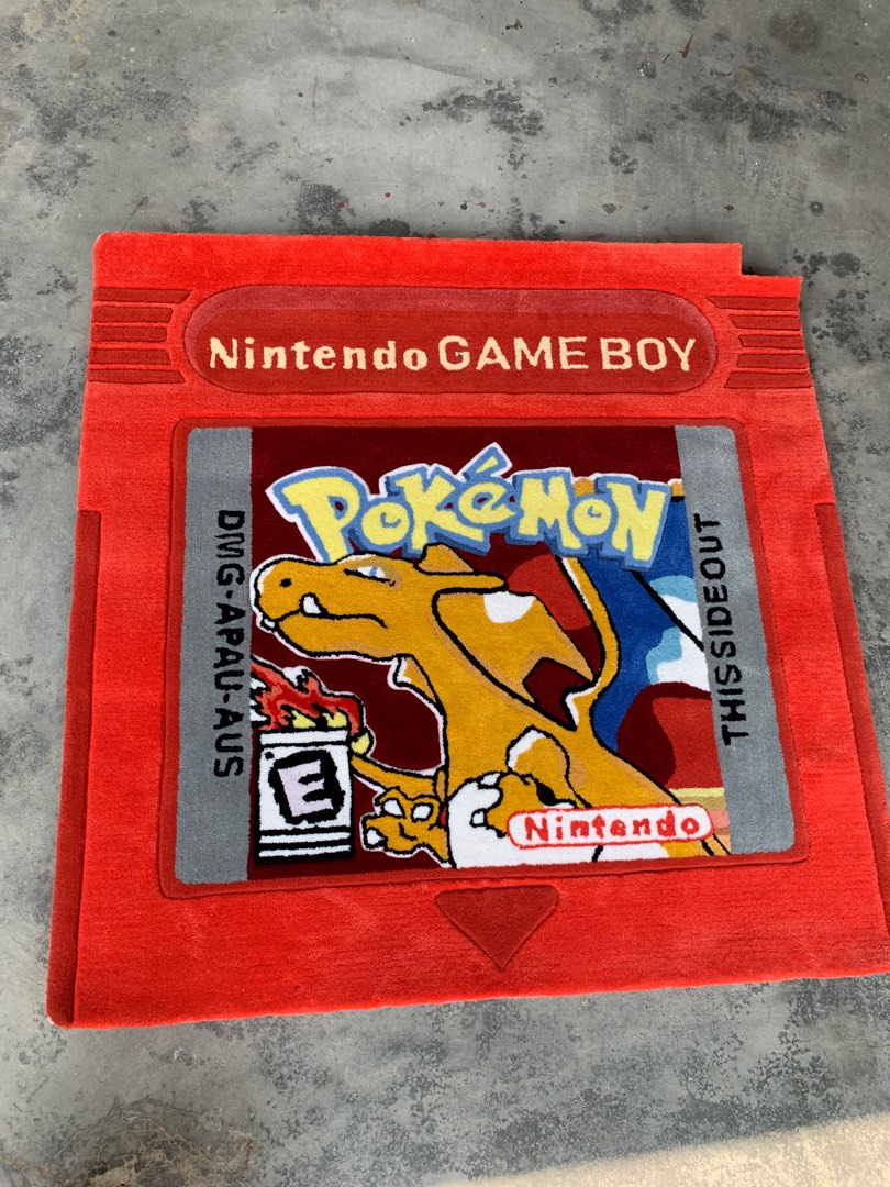 Handmade Tufted Rug Pokemon, Hobbies & Toys, Stationery & Craft ...