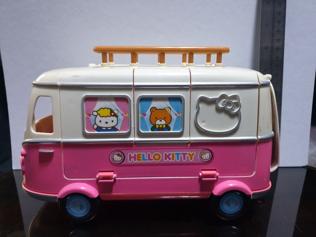 Hello Kitty Pink Camper Van [Toho/Sanrio], Hobbies & Toys, Toys & Games ...