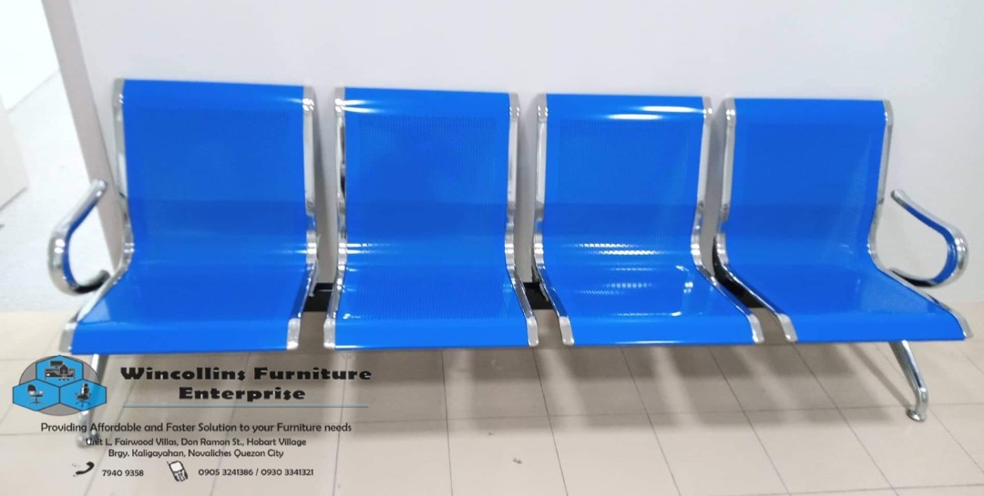 High Quality 4-Seater Gang Chair l Terminal Chair l Hospital Chair and ...