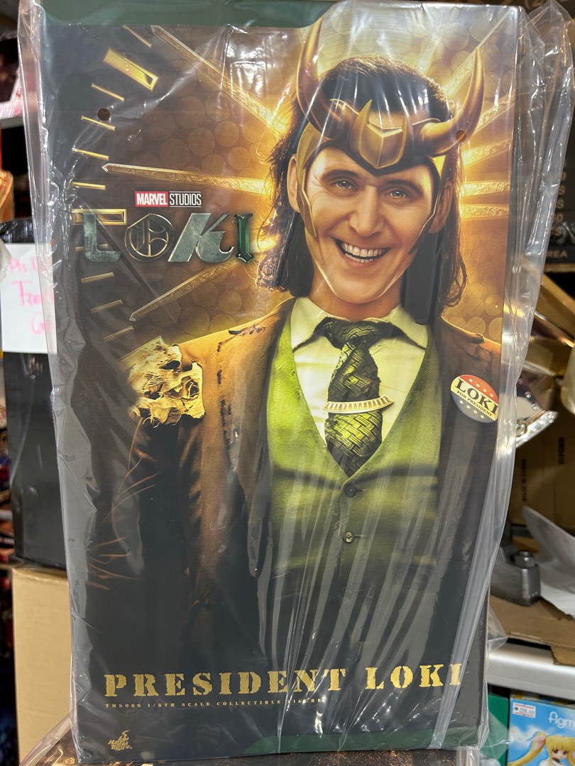 Hot Toys - TMS066 1/6 Loki President Loki Collectible Figure, Hobbies ...