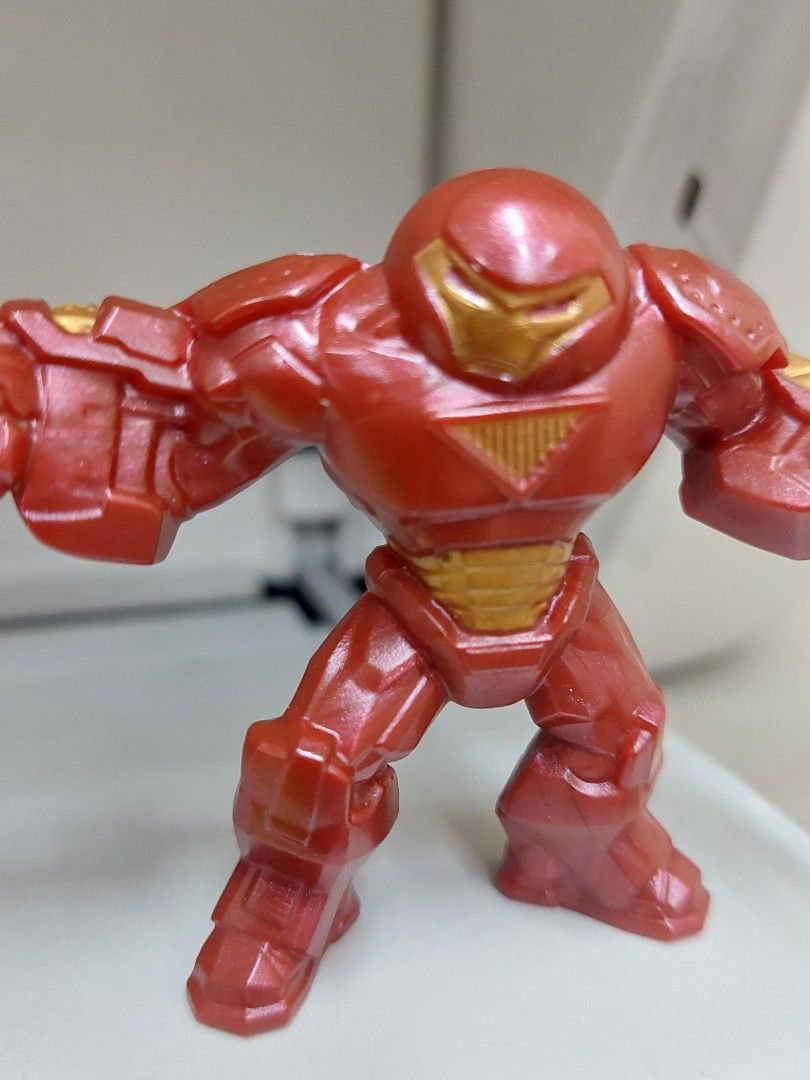 Hulkbuster Iron Man Marvel 500 Mini Figurine, Hobbies & Toys, Toys ...