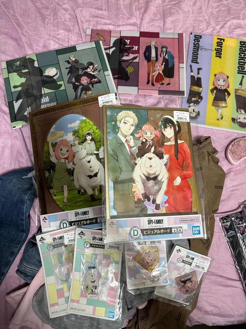 ichiban kuji spy x family anya mha dragonball one piece small prizes ...