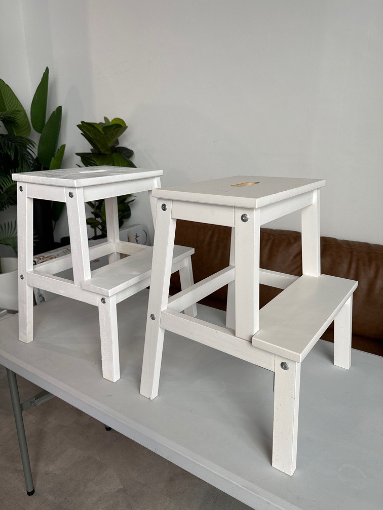 Ikea Bekvam step stool, Furniture & Home Living, Home Improvement ...