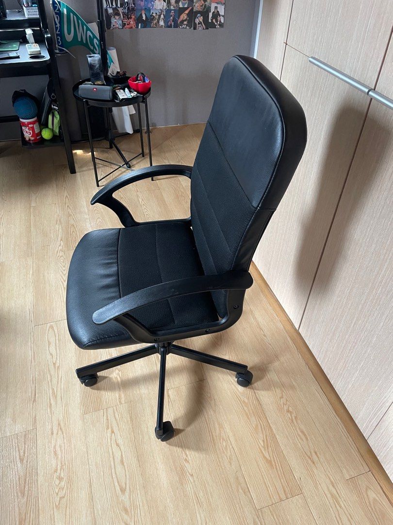 IKEA renberget swivel chair, Furniture & Home Living, Furniture, Chairs ...