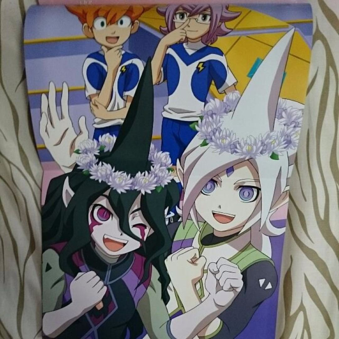 Inazuma Eleven / Aikatsu A3 Double-sided Anime poster, Hobbies & Toys ...