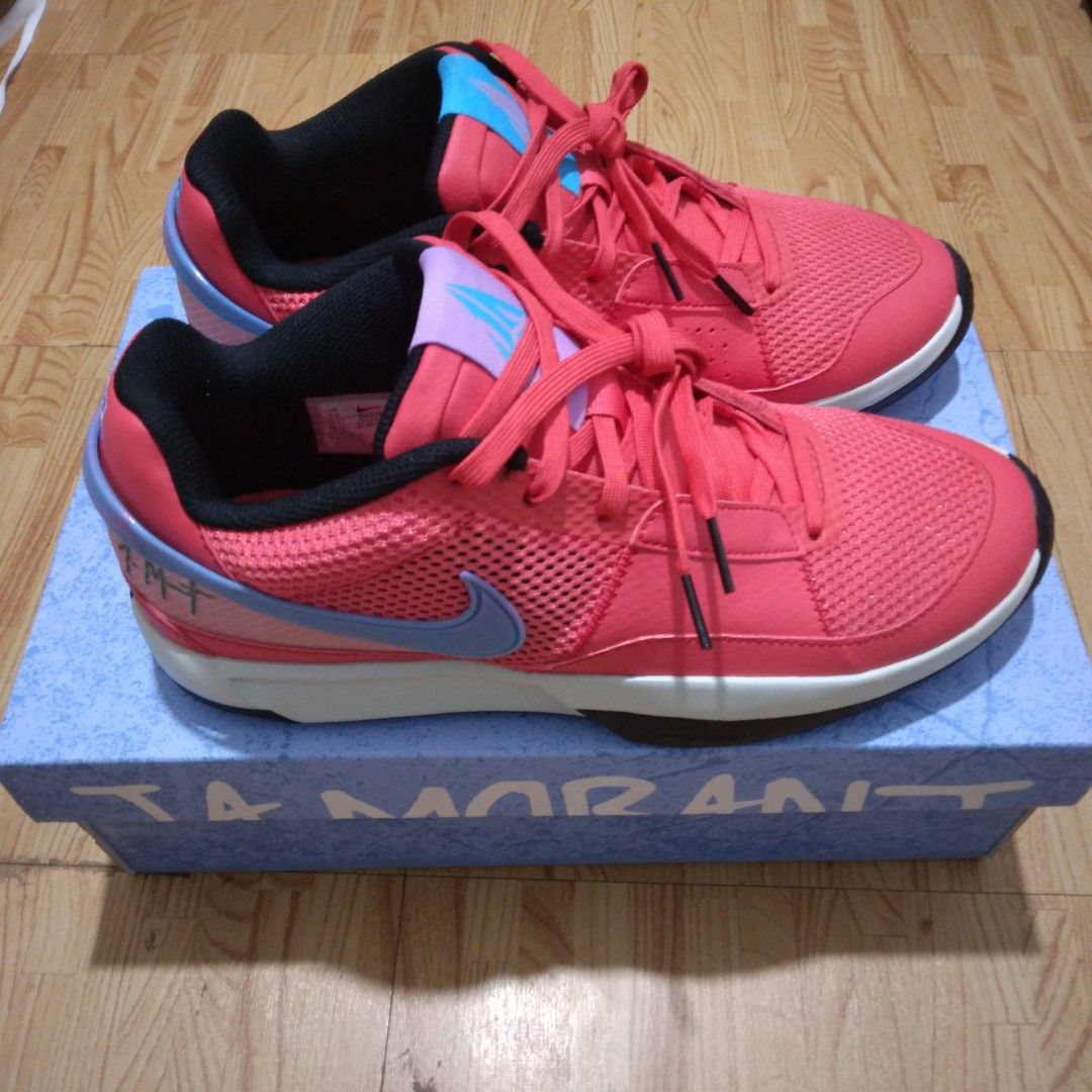 Ja Morant JA 1 Ember Glow/Fuel, Men's Fashion, Footwear, Sneakers on ...