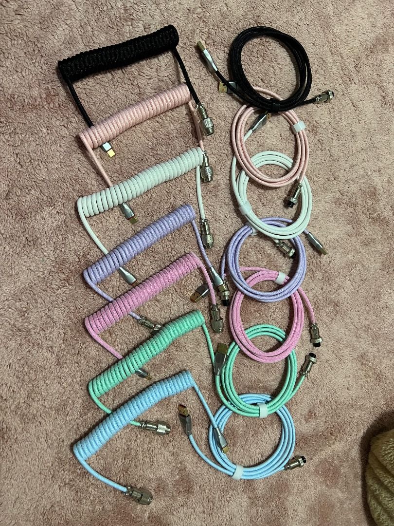 Keyboard Aviator Aesthetic TYPE C Cable (GOLD Plated), Computers & Tech ...