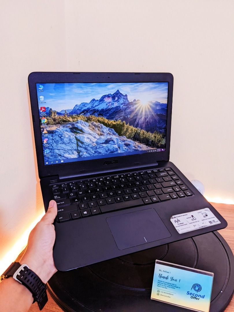 Laptop Murah Asus E402YA AMD E2 RAM 4GB SSD 256GB Mulus, Elektronik ...