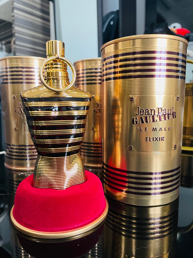 Le Male Elixir full packaging 10ml, Beauty & Personal Care, Fragrance ...