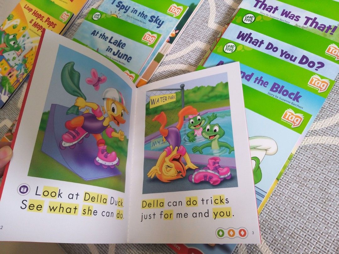 Leap Frog Learn-to-read (Set 1,2,3&4) and Learn-to-write and draw ...