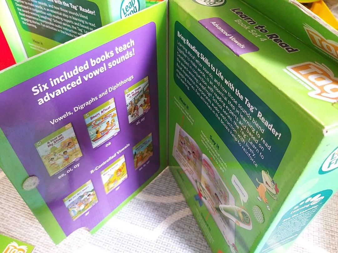 Leap Frog Learn-to-read (Set 1,2,3&4) and Learn-to-write and draw ...