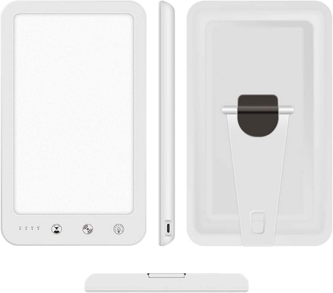 LED Light Therapy Lamp, Sad Light Boxes USB Portable Therapy Box ...