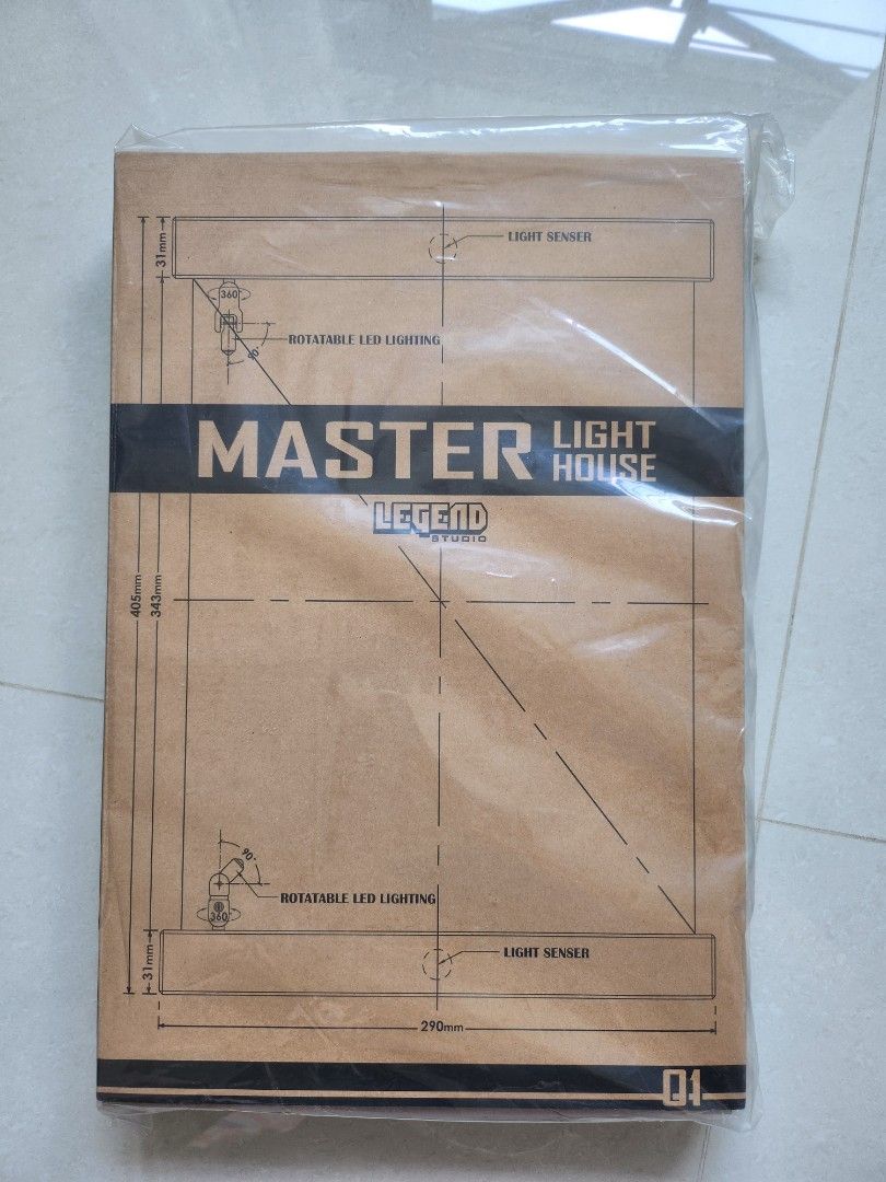 Legend Studio Master Light House Display Case, Hobbies & Toys, Toys ...