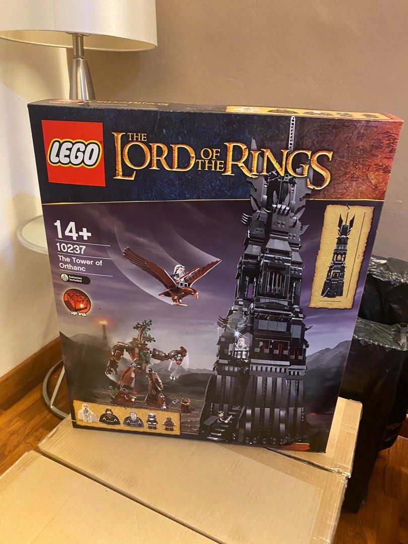 LEGO 10237 TOWER OF ORTHANC LORD OF THE RINGS Brand New MISB, Hobbies ...
