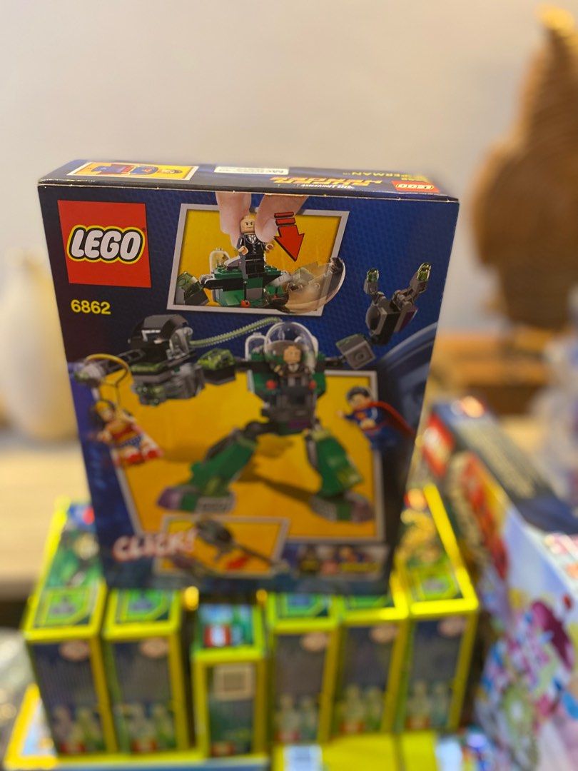 Lego 6862 DC Super Heroes Superman vs. Power Armor Lex New MISB ...