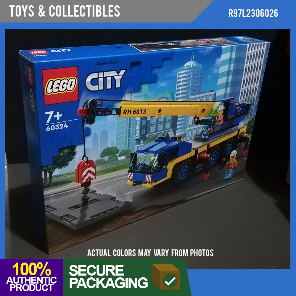 Lego City 60324 Mobile Crane - Brand New/Sealed/Box not Mint on Carousell