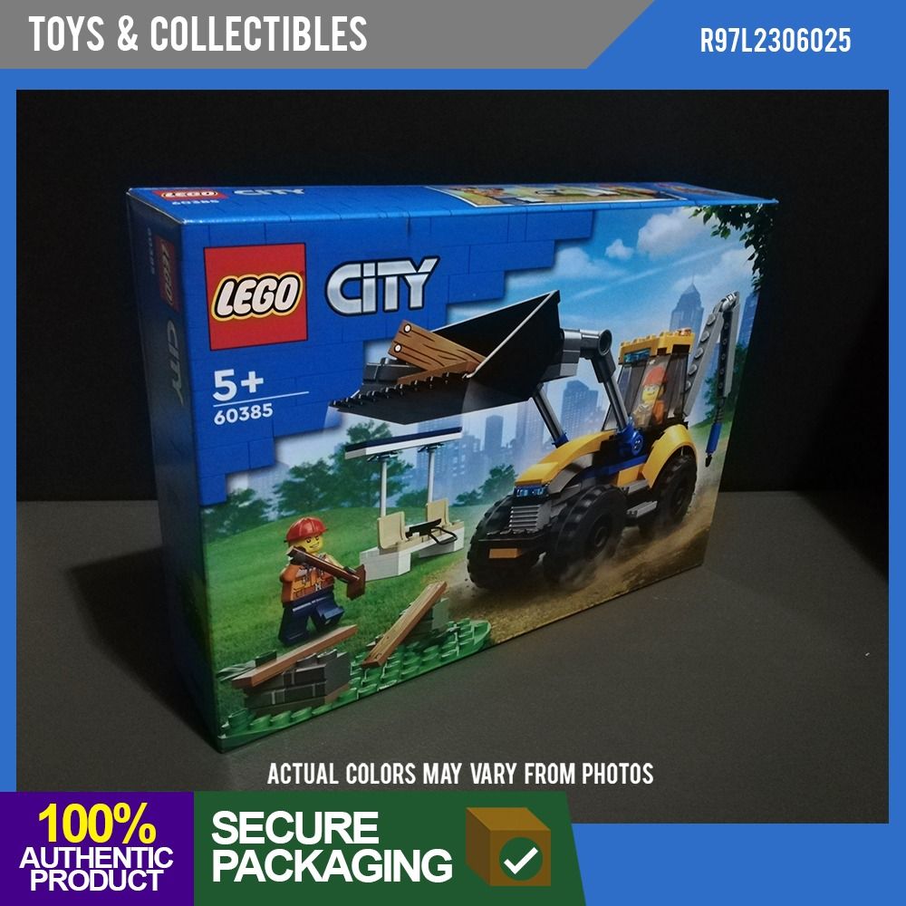 Lego City 60385 Construction Digger - Brand New/Sealed on Carousell