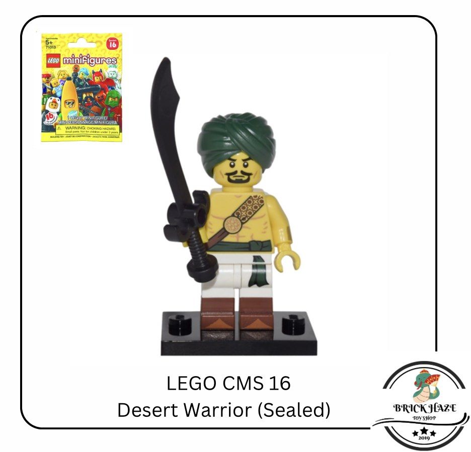Lego CMS Series 16 Desert Warrior, Hobbies & Toys, Toys & Games on ...