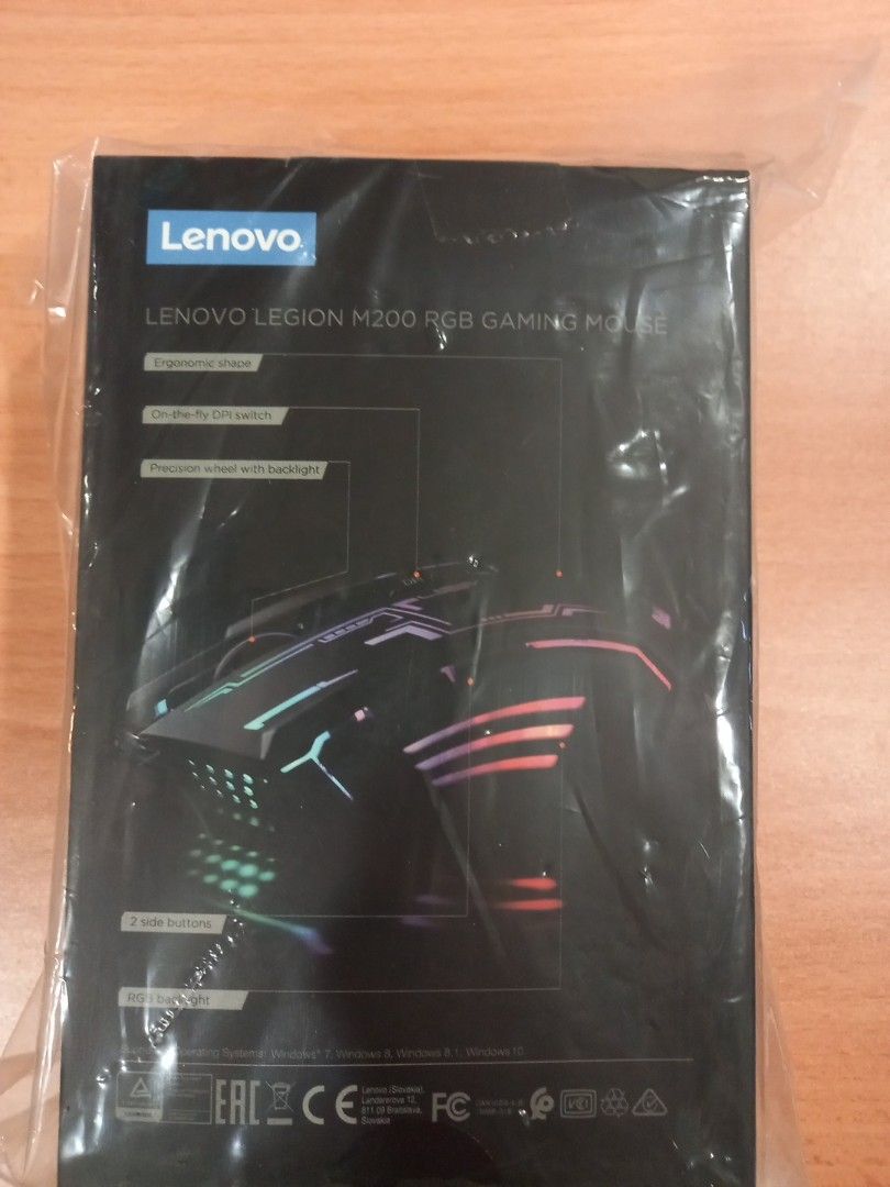 Lenovo Legion M200 rgd gaming mouse, Computers & Tech, Parts ...