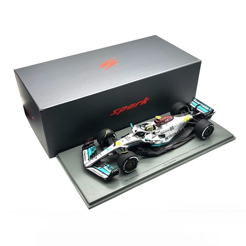 Lewis Hamilton 2022 French GP Runner-Up & 300th GP Mercedes 1/18th ...