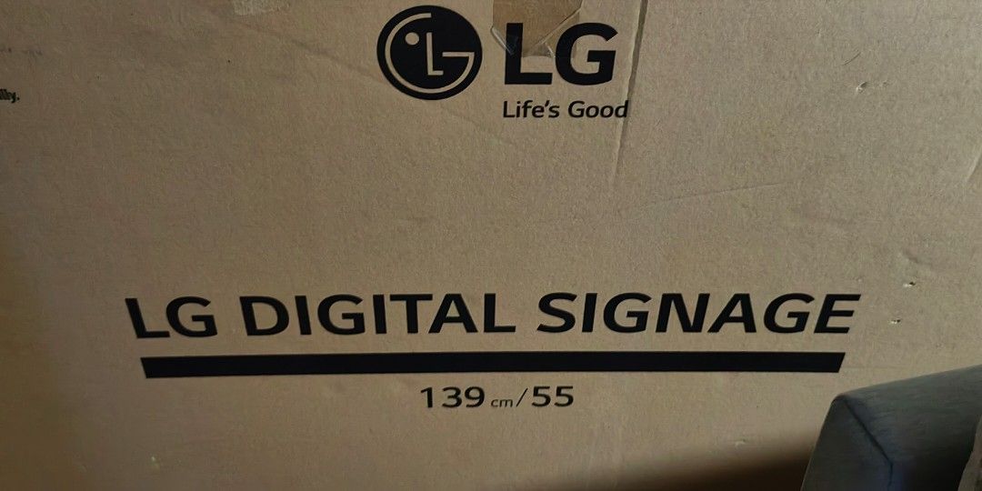 LG digital wall signage, TV & Home Appliances, TV & Entertainment, TV ...