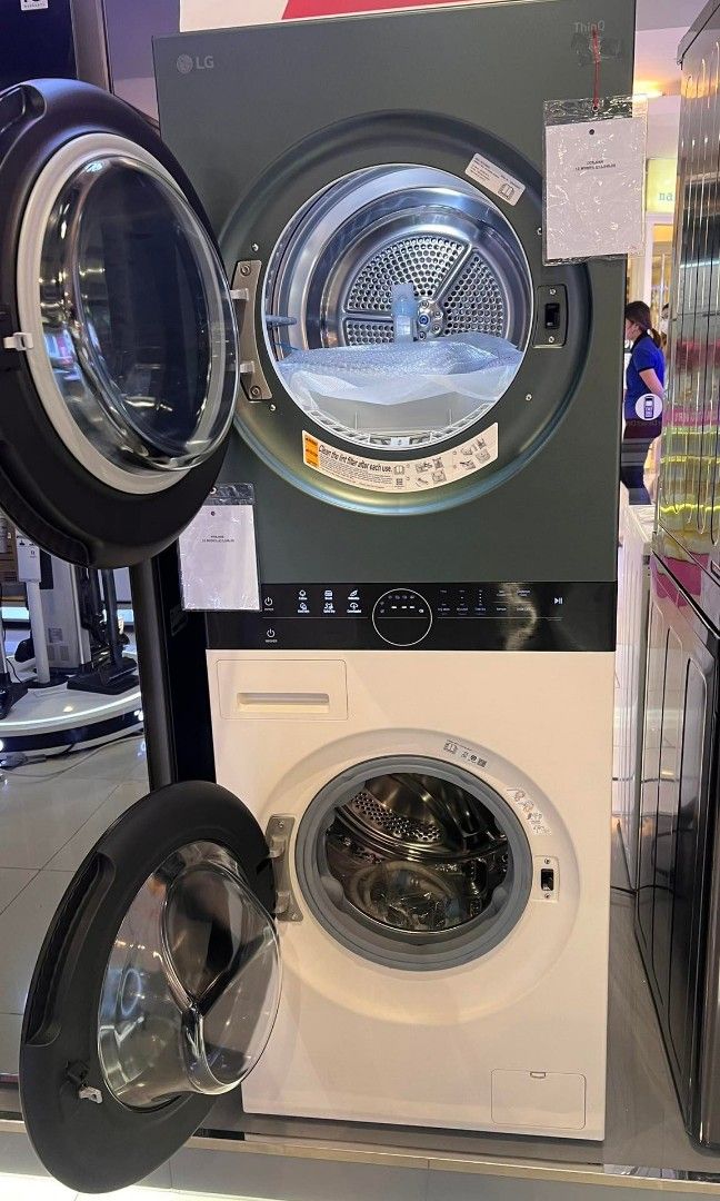 LG TOWER FRONT LOAD (WASHING MACHINE AND DRYER), TV & Home Appliances ...